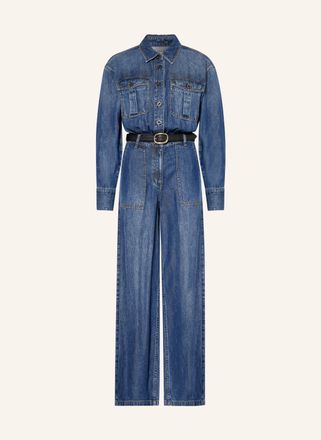 Self Portrait Self-Portrait Jeans-Jumpsuit blau
