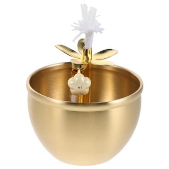 DOITOOL Retro-&ouml;llampe mit Verstellbarem Dochthalter aus Metall Petroleumlampe f&uuml;r Buddhistische Alt&auml;re Innenraumdekoration Feste und Tischdekoration Vintage D