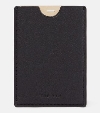 The Row Étui en cuir et miroir