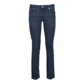 Jacob Cohen Lyocell Modal Baumwollmischung Skinny Jeans - - Jeans - Damen - Blau - W26
