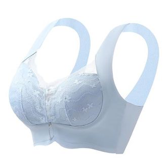 Generic Soutien Gorge Invisible Soutien Gorge sans Armature Brassiere Femme sans Armature Grande Taille D&eacute;collet&eacute; V Profond Seamless Fin Poitrine G&eacute;n&eacute;reuse Ef