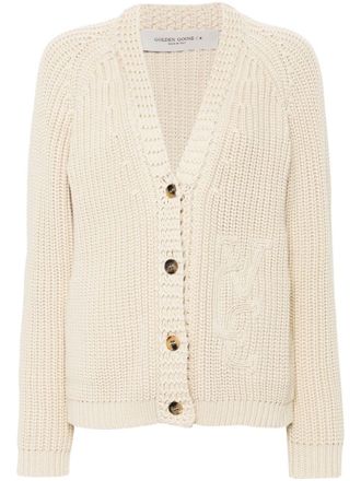 Golden Goose cardigan Melody - Tons neutres
