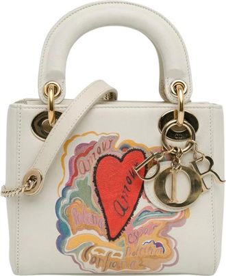 Dior Sac Mini My ABCDior Pre-owned - Femme - Pre-owned - Blanc - Taille: ONE Size