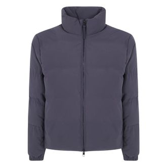 People of Shibuya Tama Stehkragen durchgehender Rei&szlig;verschluss Sportjacke - - Jackets - Herren - Grau - 2XL