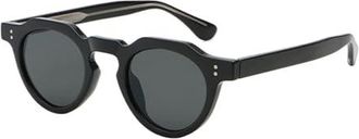 Generic Lunettes De Soleil Homme &Agrave; Monture Fine For Femmes, Id&eacute;ales For Les Photos De Rue Et Le Shopping (UV400).(Black)