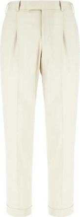 Pantaloni Torino Homme, Pantalons, Beige, Taille: XL Edge Cotton Pantalons