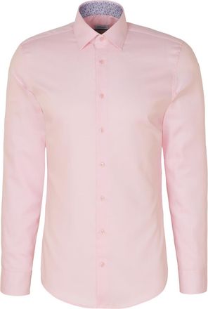 Seidensticker Herren Business Hemd - Slim Fit - Bügelfrei - Kent-Kragen - Langarm - 100% Baumwolle