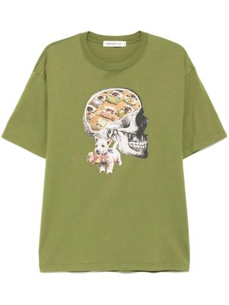 Undercover t-shirt imprim&eacute; - Vert