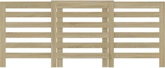 Generic Heizk&ouml;rperregal, Dekorative Horizontale Lamellen-W&auml;rmeabzugsabdeckung, Heizk&ouml;rperschutz aus Holzwerkstoff f&uuml;r Wohnzimmer und Schlafzimmer, Effiziente 