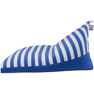 Happers Happers - Pouf Pyramide Toldotex Bleu pour Ext&eacute;rieur ou Int&eacute;rieur m Bleu