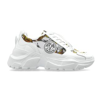 Versace Jeans Couture Sneakers mit Barocco-Print - - Shoes - Damen - Wei&szlig; - 40 EU
