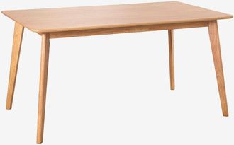 Sklum Sklum - Table de Salle à Manger Rectangulaire en Bois (150x90 cm) Kerhen