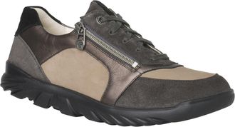 Ganter Damen Haylie-H Sneaker, Taupe, antrazit, 38.5 EU Weit