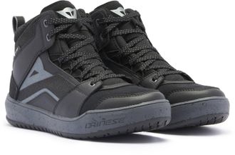 Dainese Suburb D-Wp Shoes Wmn, wasserdichte Motorradschuhe, Frau, Schwarz/Wei&szlig;/Metall Lila, 59