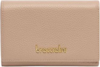 Braccialini Femme, Accessoires, Brun, Taille: ONE Size Continental Medium Wallet
