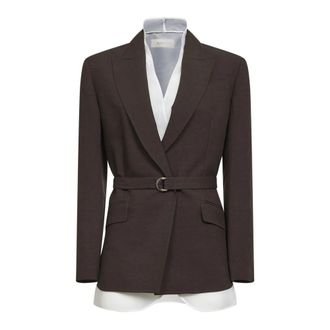Blanca Vita Goody G&uuml;rtelblazer - - Jackets - Damen - Braun - M