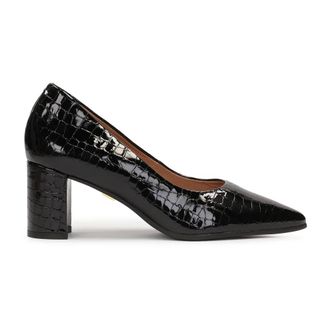 Kazar Gepr&auml;gte Lacklederpumps - - Shoes - Damen - Schwarzk - 40 EU