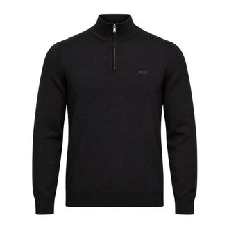 HUGO BOSS H-Ebenji-L Half Funnel Zip Sweater - - Sweatshirts & Hoodies - Herren - Schwarzk - 2XL
