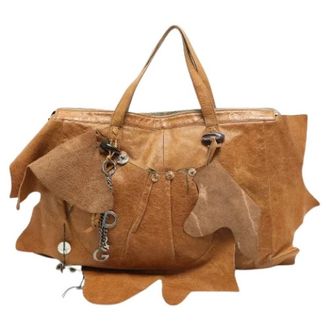 Dolce & Gabbana Pre-owned Leather Tote - - Pre-owned - Damen - Braun - ONE SIZE