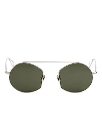 Ahlem lunettes de soleil &agrave; monture ronde - Argent