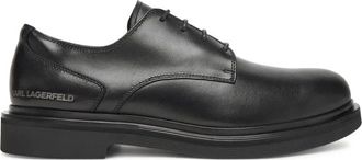 Karl Lagerfeld Homme, Chaussures, Noir, Taille: 43 EU Kingston Derby Lace