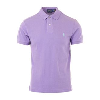 Polo Ralph Lauren Homme, Tops, Violet, Taille: L Polo Coupe Slim