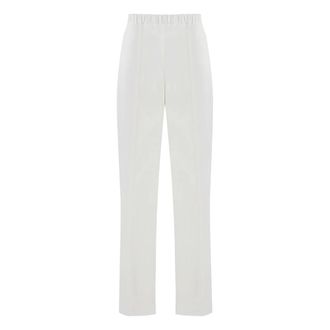 Fabiana Filippi Wide Leg Hosen - - Trousers - Damen - Wei&szlig; - S