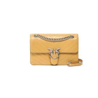 Pinko Mini Love Bag One Light - - Bags - Damen - Gelb - ONE SIZE