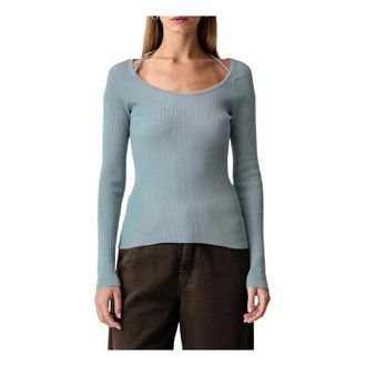 Guess Meghan Pullover - - Knitwear - Damen - Blau - XS