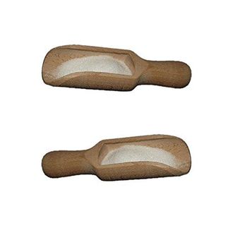 mikken Art 2 Holz- Schaufeln 14 cm f&uuml;r Salz Zucker Mehl aus Buchenholz