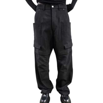 Rick Owens Herren, Hosen, Schwarzk, W33Gr&ouml;&szlig;e