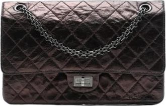 Chanel Pre-owned Vintage Double Flap Shoulder Bag - - Pre-owned - Damen - Braun - ONE SIZE