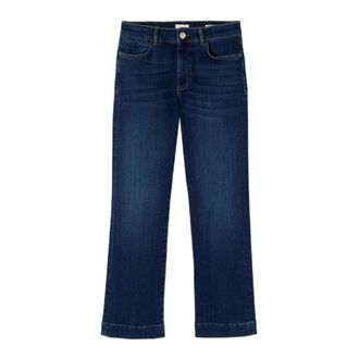 Oltre Cropped Jeans - - Jeans - Damen - Blau - XS