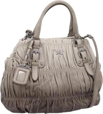 Prada Pre-owned Vintage Hand Bag - - Pre-owned - Damen - Grau - ONE SIZE