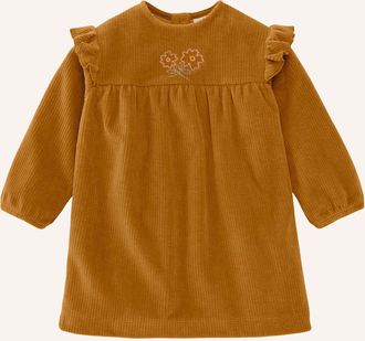 Hessnatur Hessnatur Hessnatur Cord Kleid Aus Reiner Bio-Baumwolle beige