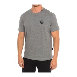 Plein Sport Homme, Tops, Gris, Taille: M T-shirt à manches courtes avec impression de griffes