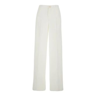 Twinset Damen, Hosen, Wei&szlig;, LGr&ouml;&szlig;e