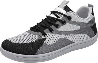 Generic Baskets Femme Chaussures de Sport Marche en Mesh Respirant L&eacute;g&egrave;res Baskets D&eacute;contract&eacute;es &agrave; Lacets Plates Chaussures de Course Fitness Sneakers Confort