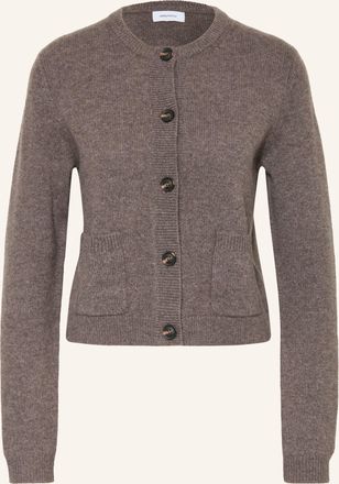 Darling Harbour Darling Harbour Strickjacke Aus Cashmere braun