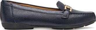 Geox Femme D Annytah MOC Moccasin, Bleu, 39.5 EU