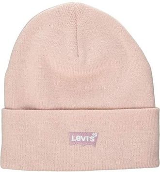 Levi's Femme Womens Slouchy Beanie - Tonal Batwing Cache oreilles, Rose, Taille unique EU