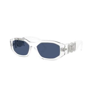 Versace unisex, Accessoires, Gris, Taille: 53 MM Medusa Biggie Lunettes de soleil