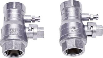 Bosch Buderus - bosch Installationszubeh&ouml;r Nr. 224 Wartungsh&auml;hne-Set r 3/4, Durchgangsform