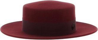 Maison Michel Chapeau Kiki - Femme - Accessoires - Rouge - Taille: M