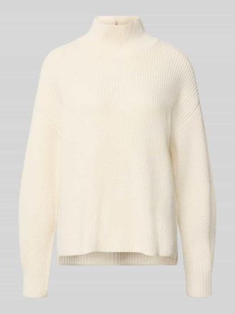 Windsor Strickpullover aus Schurwolle mit Stehkragen