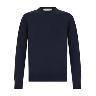 Paolo Pecora Strickpullover mit Rundhalsausschnitt - - Knitwear - Herren - Blau - L