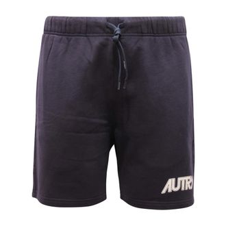 Autry Blaue Bermuda-Fleece-Shorts Shpm 506B - - Shorts - Herren - Blau - S