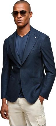 L.B.M. 1911 L.b.m. 1911, Homme, Vestes, Bleu, Taille: 2XL Blazers