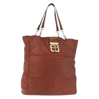 Chlo&eacute; Pre-owned Tote Bag - - Pre-owned - Damen - Braun - ONE SIZE