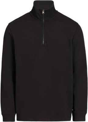 Sams&oslash;e & Sams&oslash;e Pull col montant en coton m&eacute;lang&eacute;